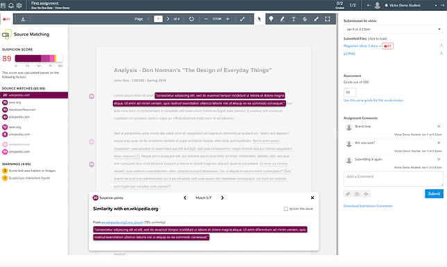 Canvas Adds Plagiarism Detection Tools -- THE Journal