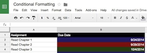 Google Sheets: Using Custom Formulas in Conditional Formatting -- THE Journal