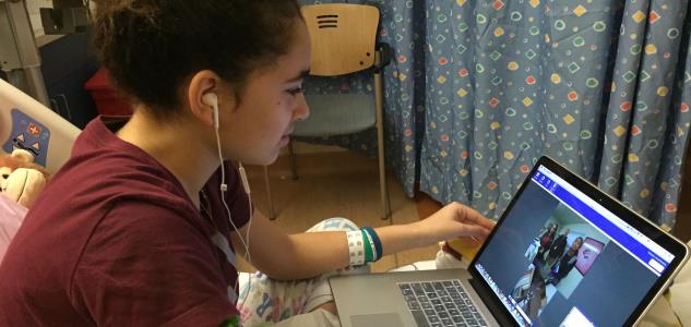 Robotic Telepresence Device Allows Student to Attend School Virtually ...